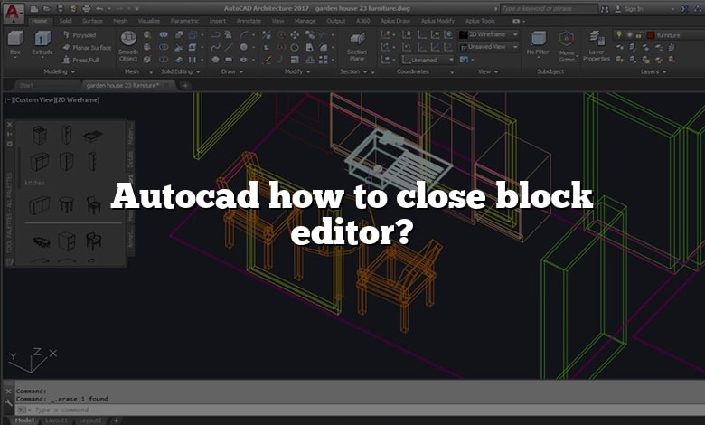 Autocad how to close block editor? - CADdikt
