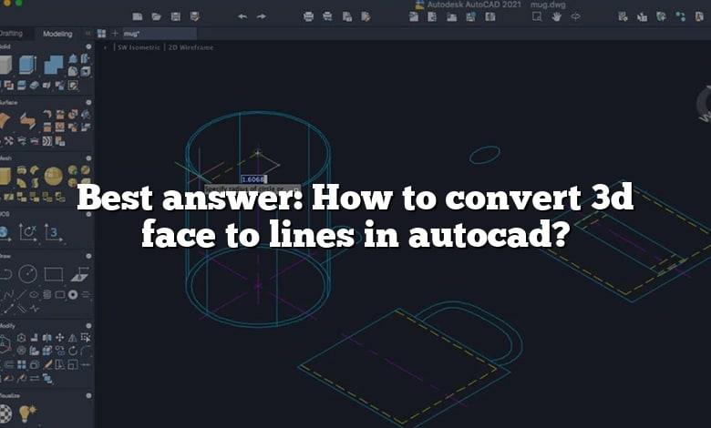 Best answer: How to convert 3d face to lines in autocad? - CADdikt