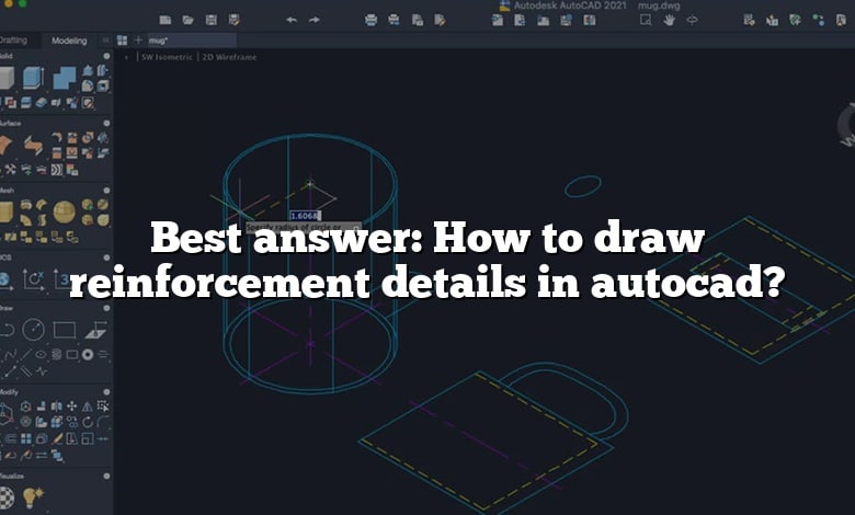 Best answer: How to draw reinforcement details in autocad? - CADdikt