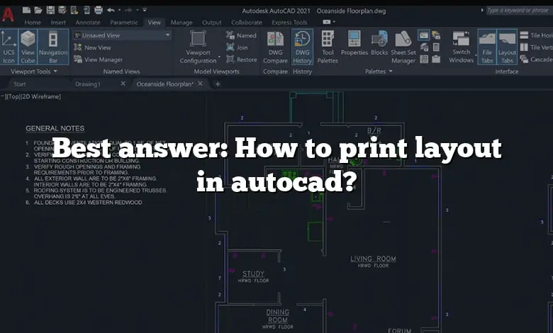 Best answer: How to print layout in autocad? - CADdikt