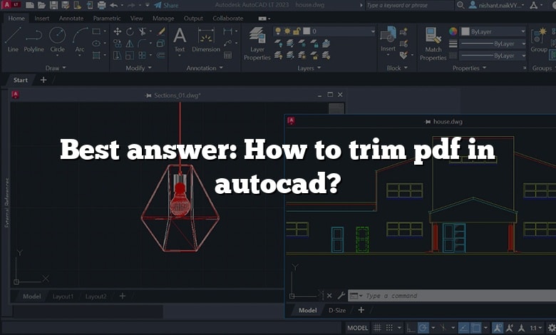 Best answer: How to trim pdf in autocad? - CADdikt