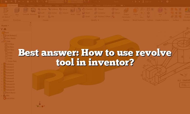 Best answer: How to use revolve tool in inventor? - CADdikt Best answer: How to use revolve tool in inventor? - CADdikt