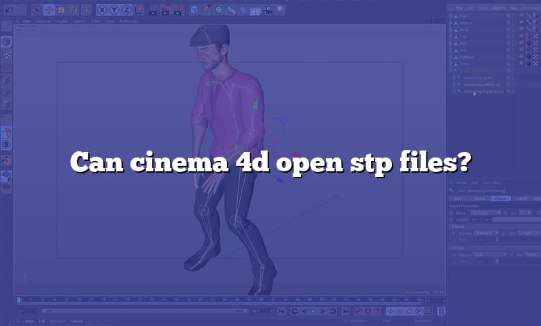 Can cinema 4d open stp files? - CADdikt
