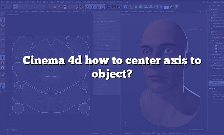 Cinema 4d how to center axis to object? - CADdikt