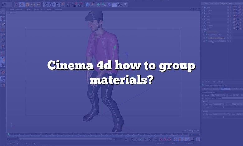 Cinema 4d how to group materials? - CADdikt