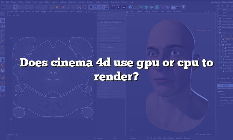 Does Cinema 4d Use Gpu Or Cpu To Render Caddikt