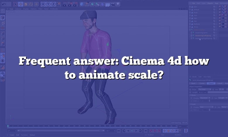 Frequent answer: Cinema 4d how to animate scale? - CADdikt
