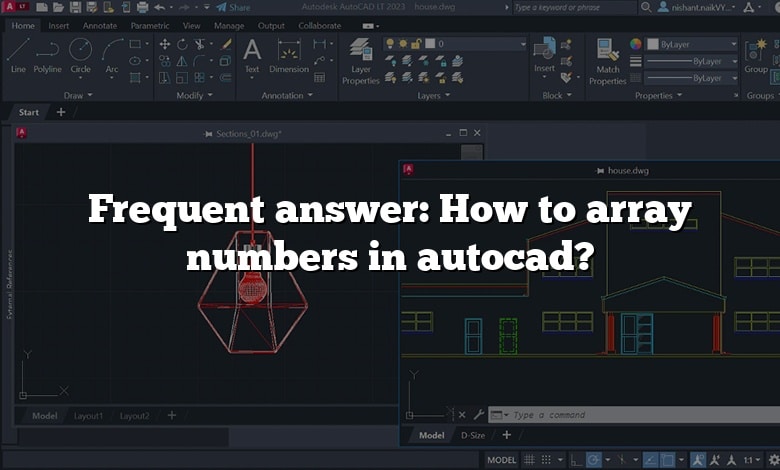 Frequent Answer How To Array Numbers In Autocad Caddikt 7154