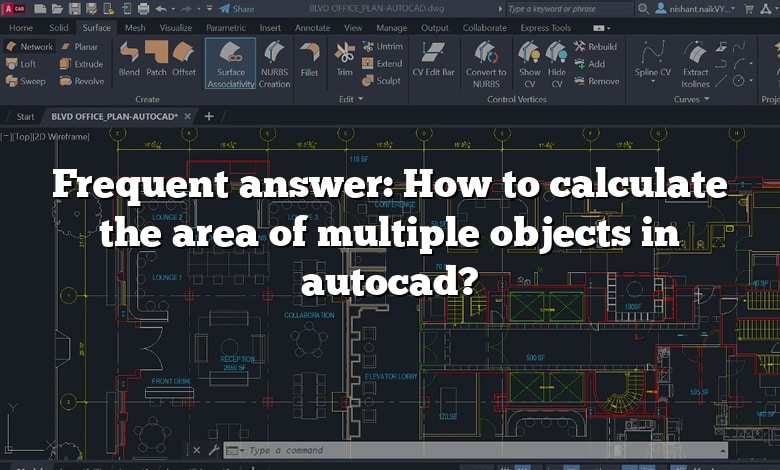 Frequent answer: How to calculate the area of multiple objects in autocad? - CADdikt