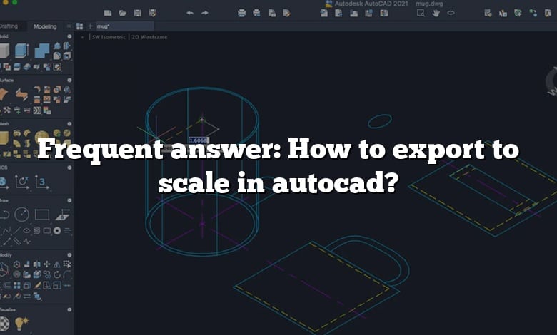 Frequent answer: How to export to scale in autocad? - CADdikt