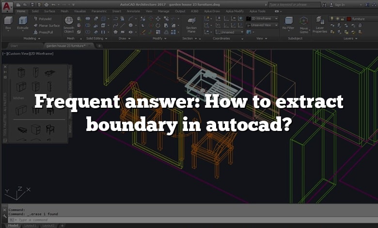 Frequent answer: How to extract boundary in autocad? - CADdikt