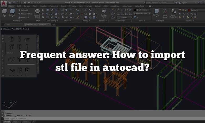 Frequent answer: How to import stl file in autocad? - CADdikt Frequent answer: How to import stl file in autocad? - CADdikt