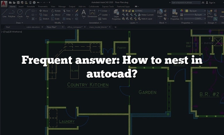 Frequent answer: How to nest in autocad? - CADdikt