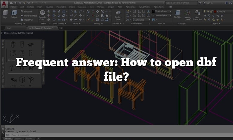 Frequent answer: How to open dbf file? - CADdikt