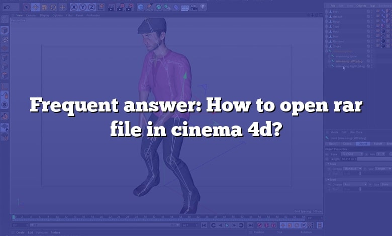 Frequent answer: How to open rar file in cinema 4d? - CADdikt