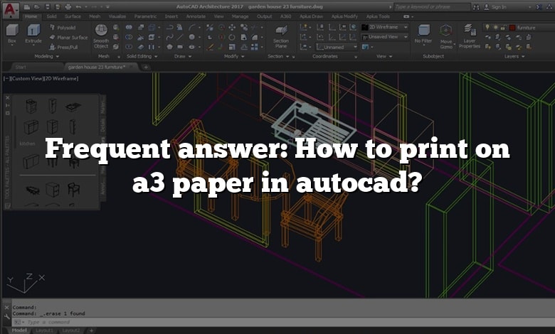 Frequent answer: How to print on a3 paper in autocad? - CADdikt