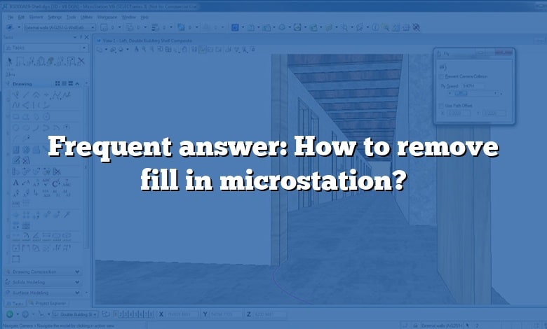 Frequent answer: How to remove fill in microstation? - CADdikt