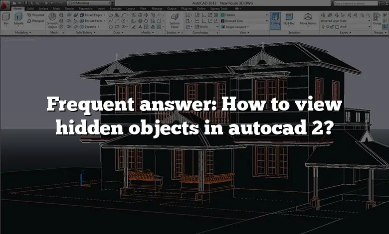 Frequent Answer How To View Hidden Objects In Autocad 2 Caddikt 9850