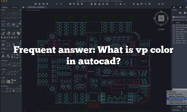 Frequent answer: What is vp color in autocad? - CADdikt