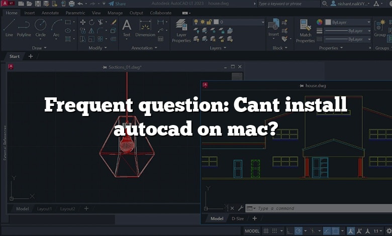 Frequent question: Cant install autocad on mac? - CADdikt