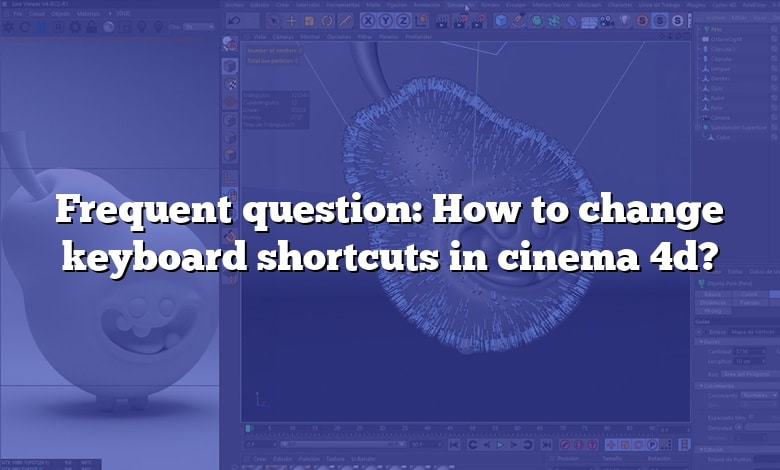Frequent question: How to change keyboard shortcuts in cinema 4d? - CADdikt
