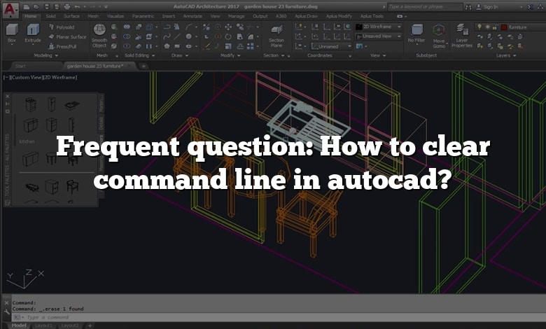 Frequent question: How to clear command line in autocad? - CADdikt Frequent question: How to clear command line in autocad? - CADdikt