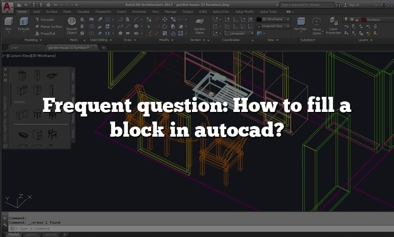 Frequent question: How to fill a block in autocad? - CADdikt