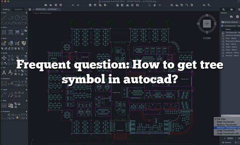 Frequent question: How to get tree symbol in autocad? - CADdikt