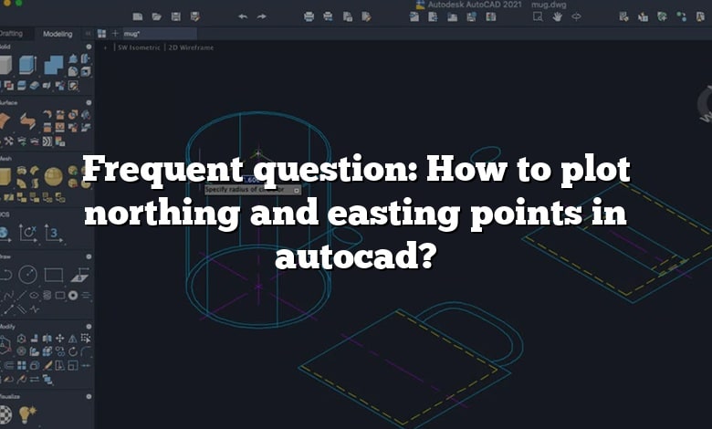 Frequent question: How to plot northing and easting points in autocad? - CADdikt