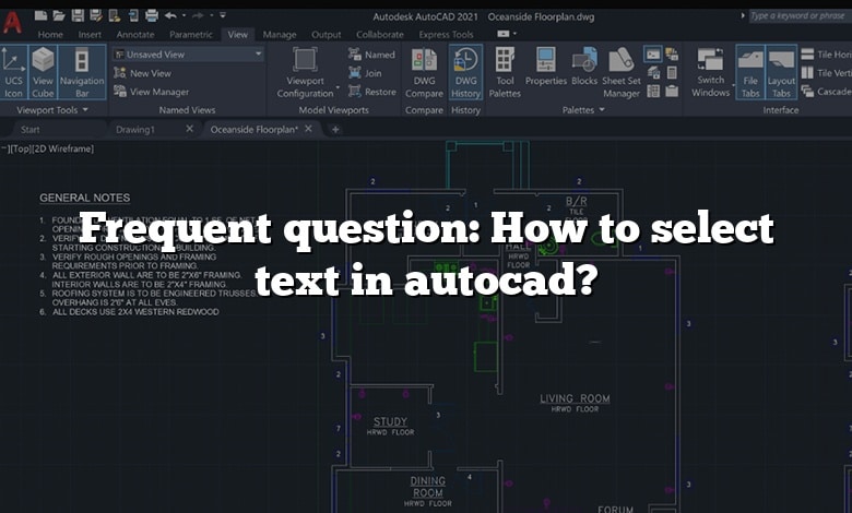 Frequent Question How To Select Text In Autocad Caddikt