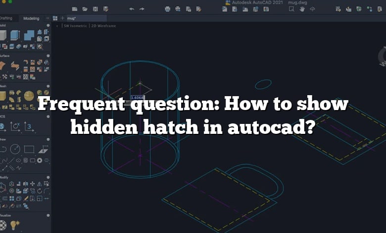 Frequent question: How to show hidden hatch in autocad? - CADdikt