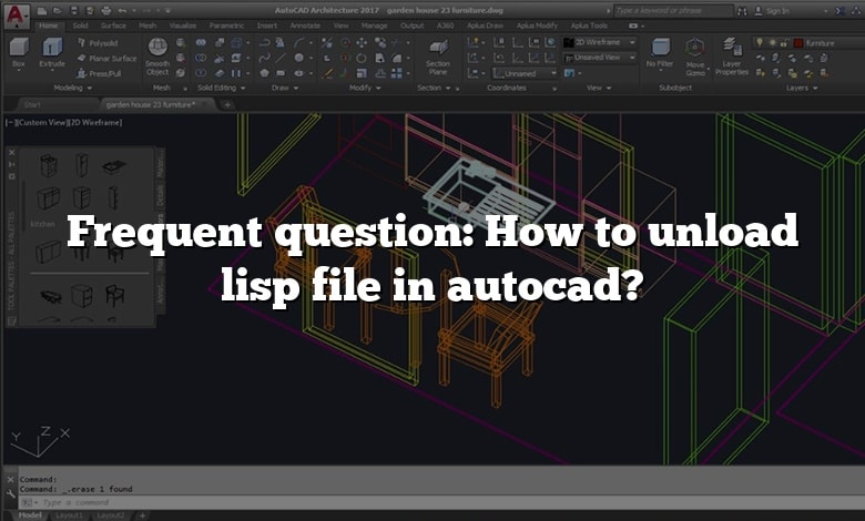 Frequent question: How to unload lisp file in autocad? - CADdikt