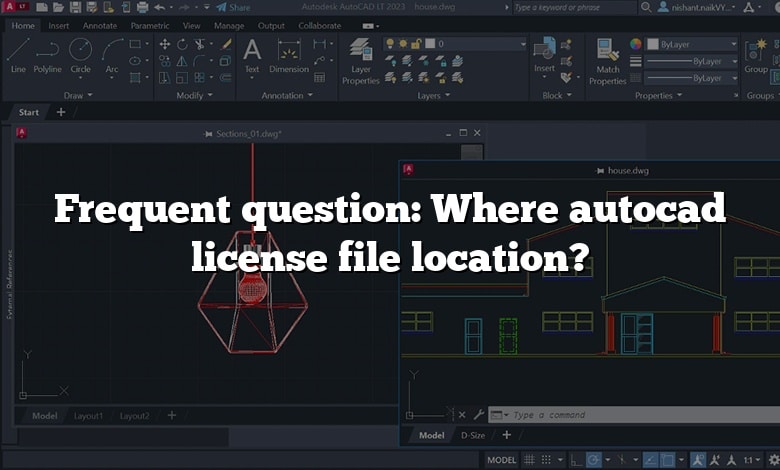 Frequent question: Where autocad license file location? - CADdikt