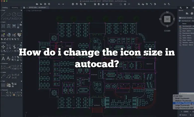 How do i change the icon size in autocad? - CADdikt