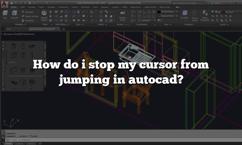 How do i stop my cursor from jumping in autocad? - CADdikt