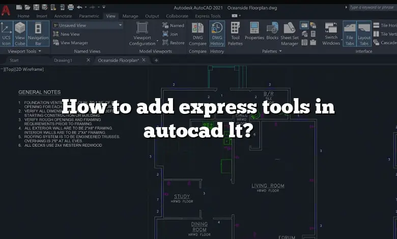 How to add express tools in autocad lt? - CADdikt