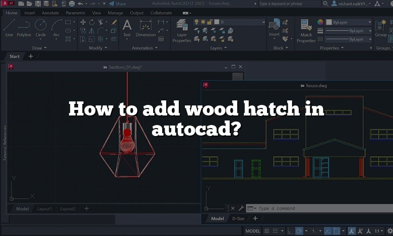 How to add wood hatch in autocad? - CADdikt