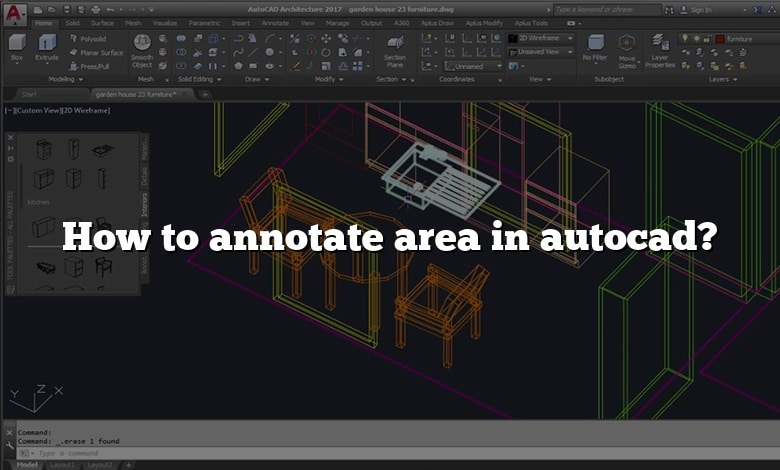 How to annotate area in autocad? - CADdikt