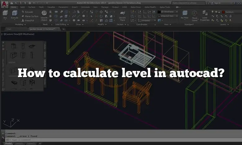 How to calculate level in autocad? - CADdikt
