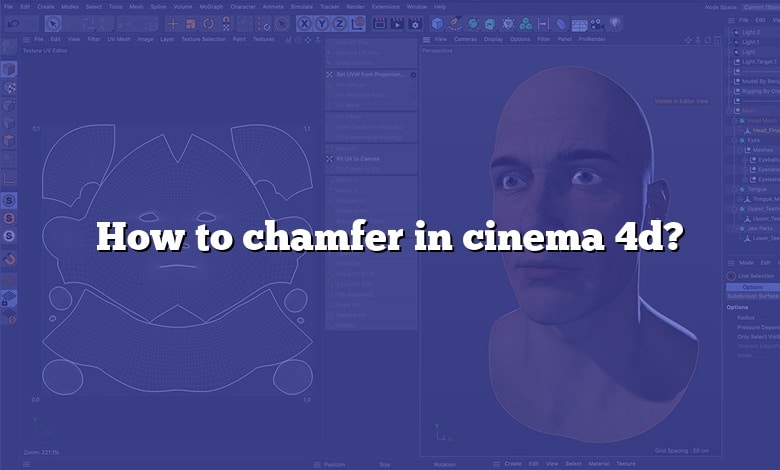 How to chamfer in cinema 4d? - CADdikt