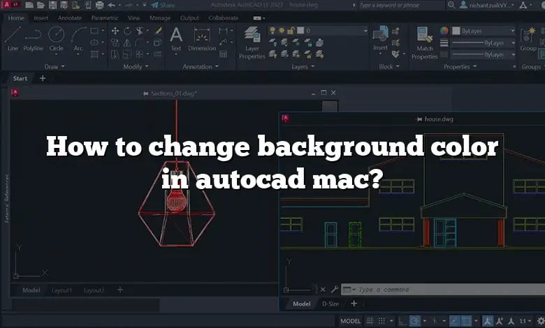 How to change background color in autocad mac? - CADdikt