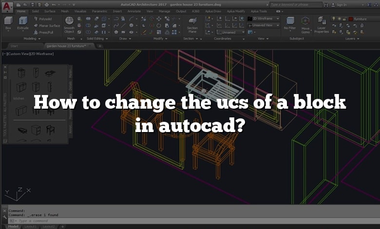 How to change the ucs of a block in autocad? - CADdikt