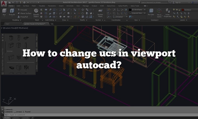 How to change ucs in viewport autocad? - CADdikt