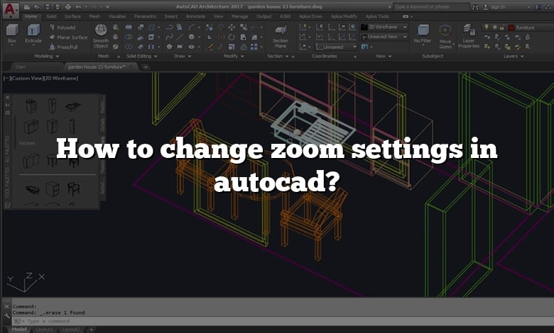 How to change zoom settings in autocad? - CADdikt