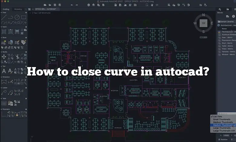 How to close curve in autocad? - CADdikt