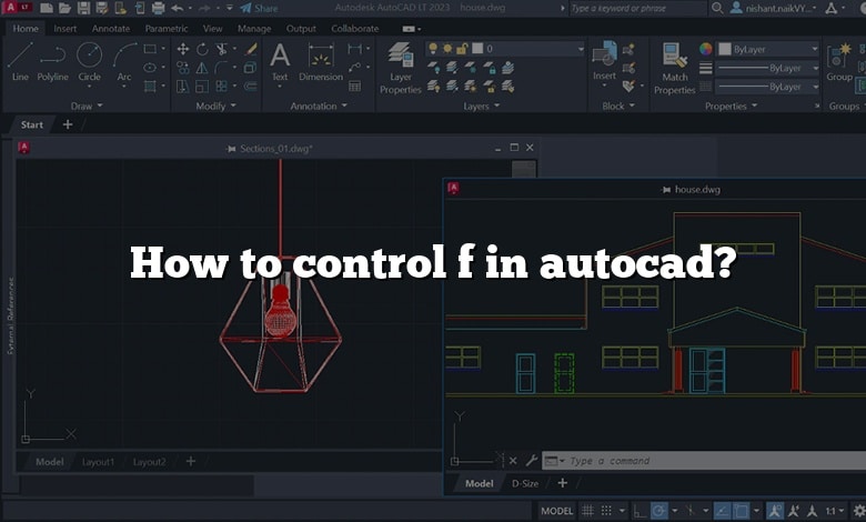 How to control f in autocad? - CADdikt