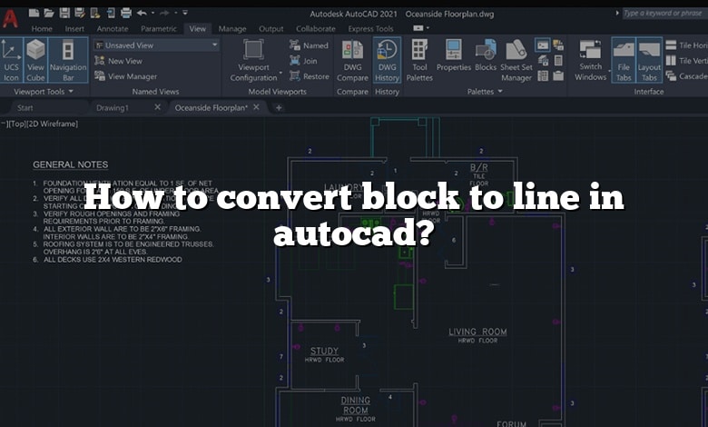 How to convert block to line in autocad? - CADdikt How to convert block to line in autocad? - CADdikt