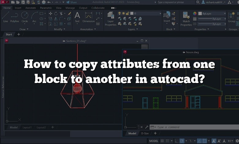 How To Copy Attributes From One Block To Another In Autocad Caddikt