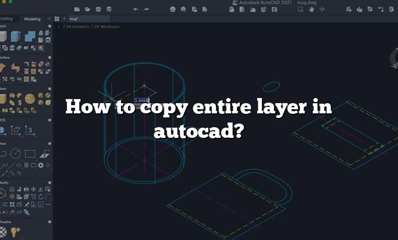 How to copy entire layer in autocad? - CADdikt