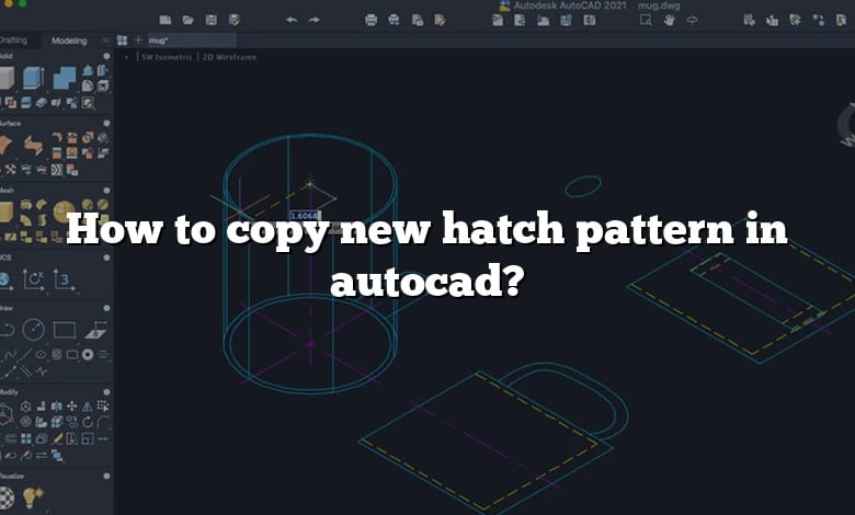 How to copy new hatch pattern in autocad? - CADdikt